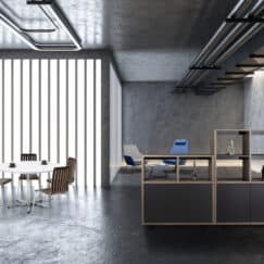 Visual – ‘Prestige’ divider units, - Verco