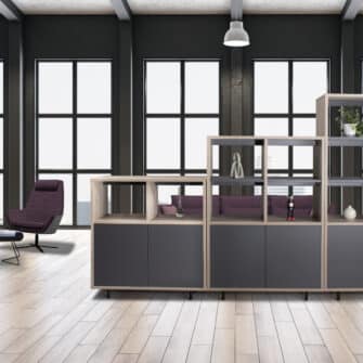 Visual – ‘Prestige’ divider units, - Verco